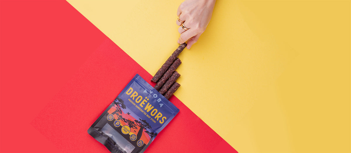 Ayoba Biltong, Droewors & Boerewors. It's not jerky, it's Biltong!